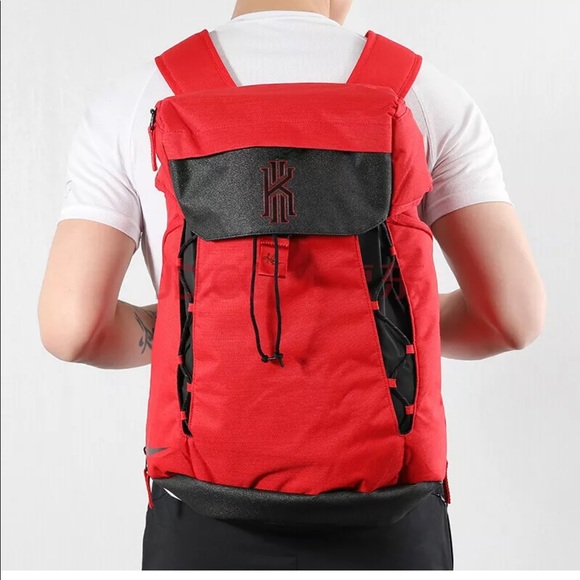 Nike | Bags | Nike Kyrie Irving Red Backpack Bookbag Basketball | Poshmark